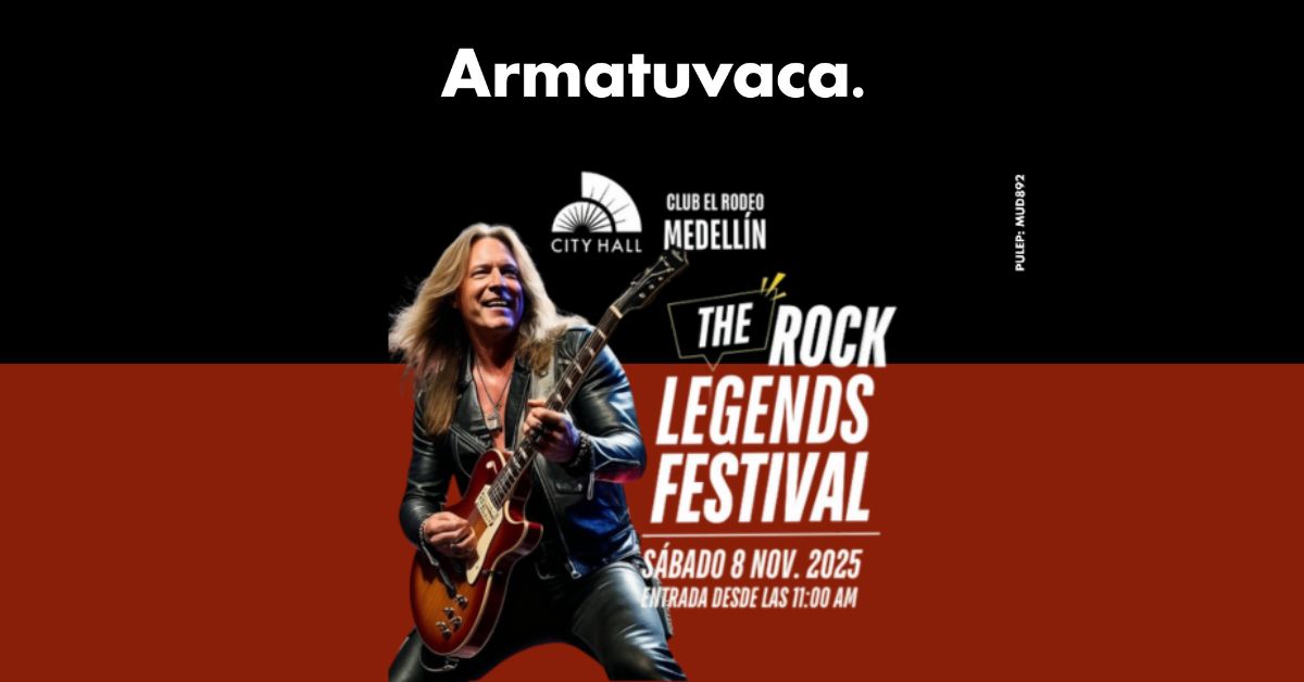 Boletas The Rock Legends Festival | Medellín | 2025 | Alcancías Armatuvaca